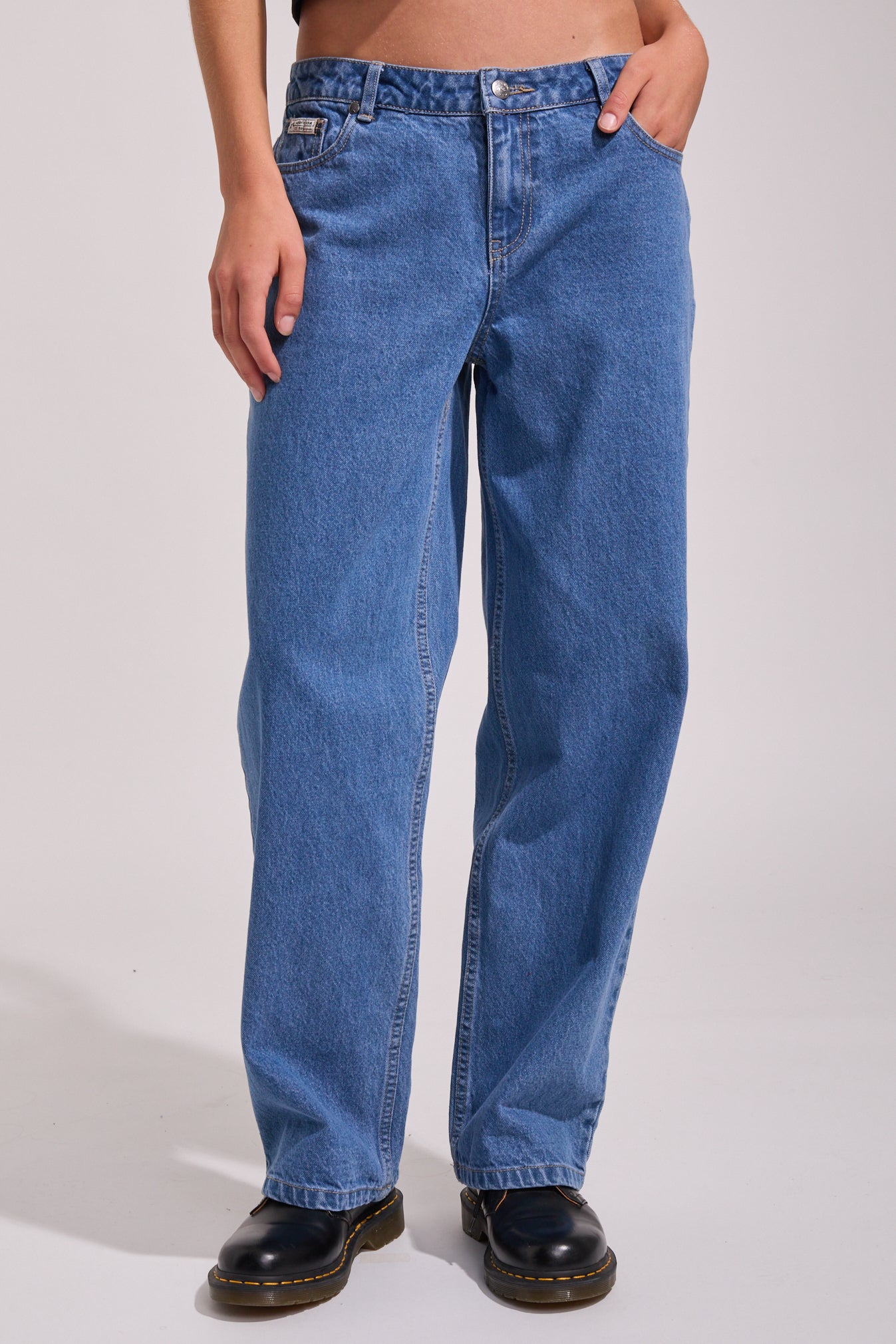 Bethany Baggy Low Rise Jeans | North Beach