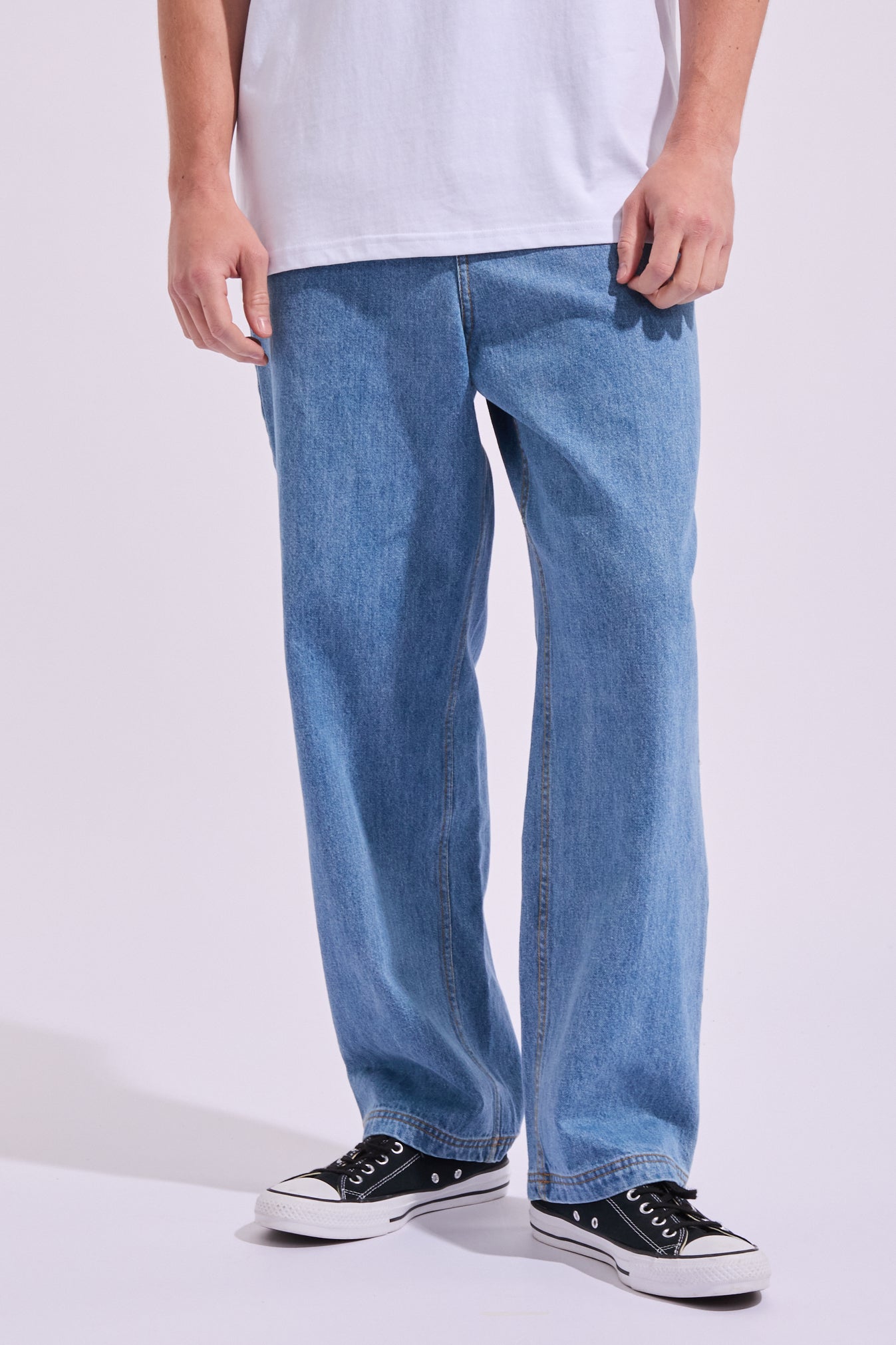 Block Denim Jeans | North Beach