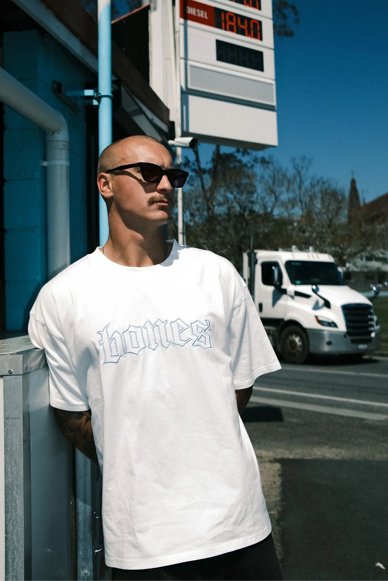 Bones Logo T Shirt | North Beach