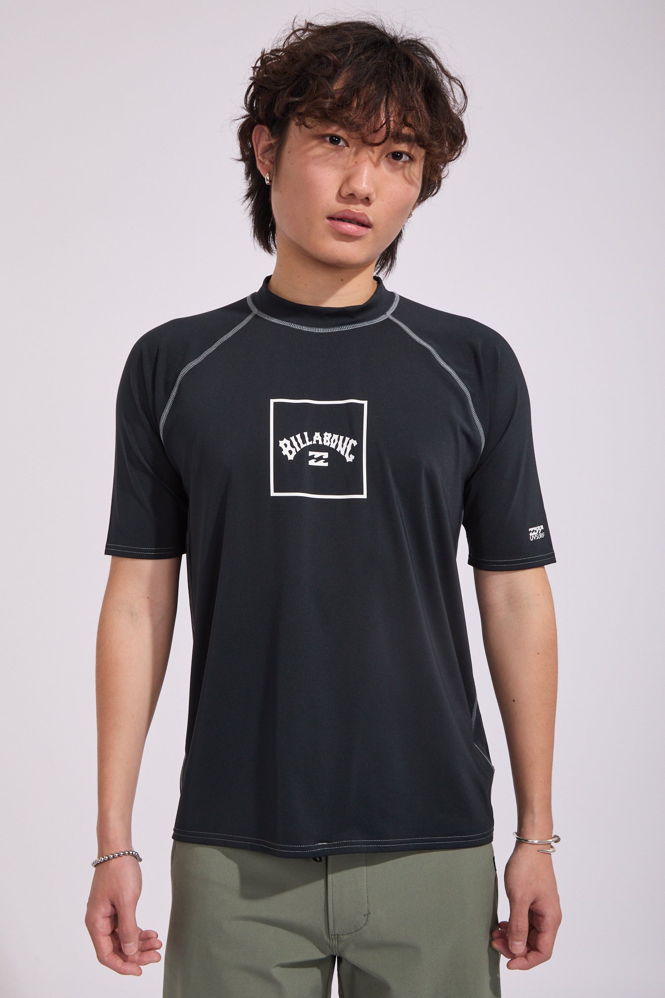 Boxed Arch Short Sleeve Rash Shirt | North Beach