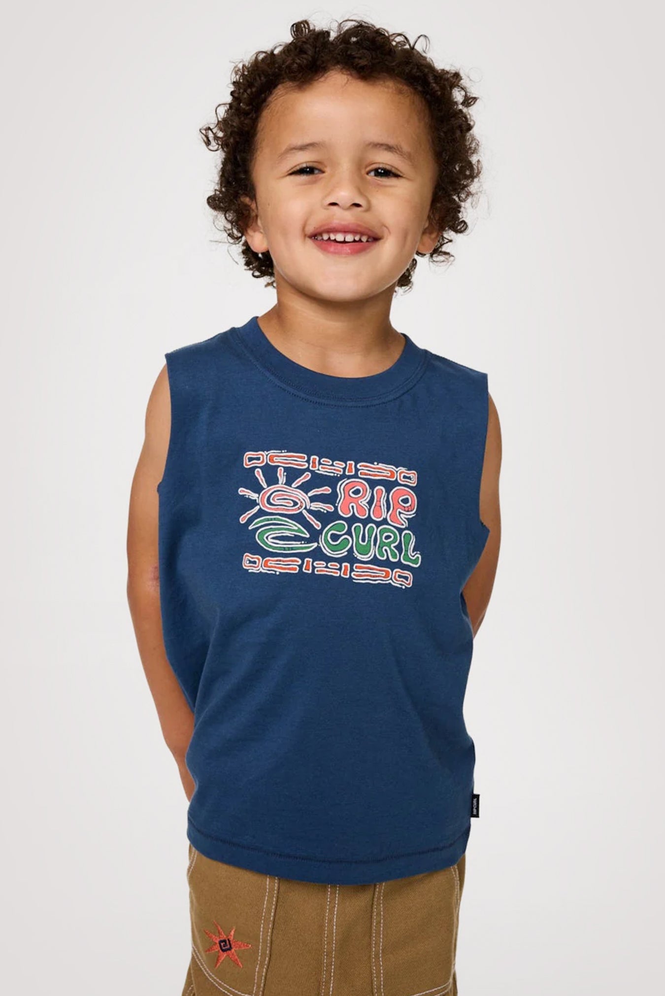 Boys Cosmic Surfing Muscle Tank | North Beach
