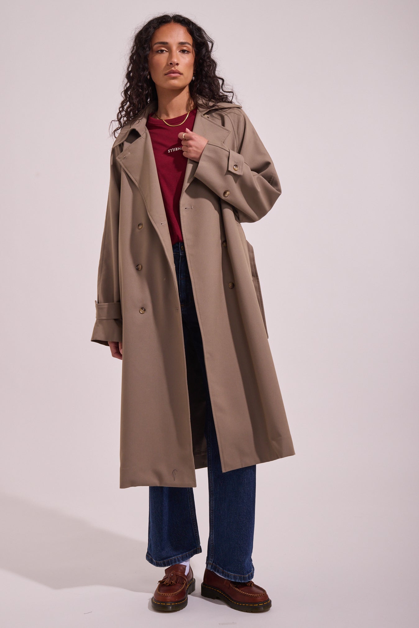 Cache Trench Coat | North Beach