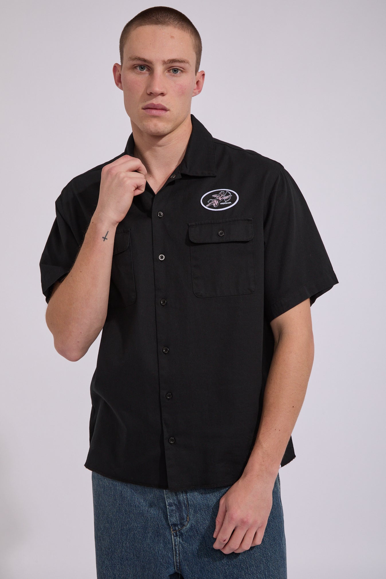 Cherub Short Sleeve Work Shirt | North Beach