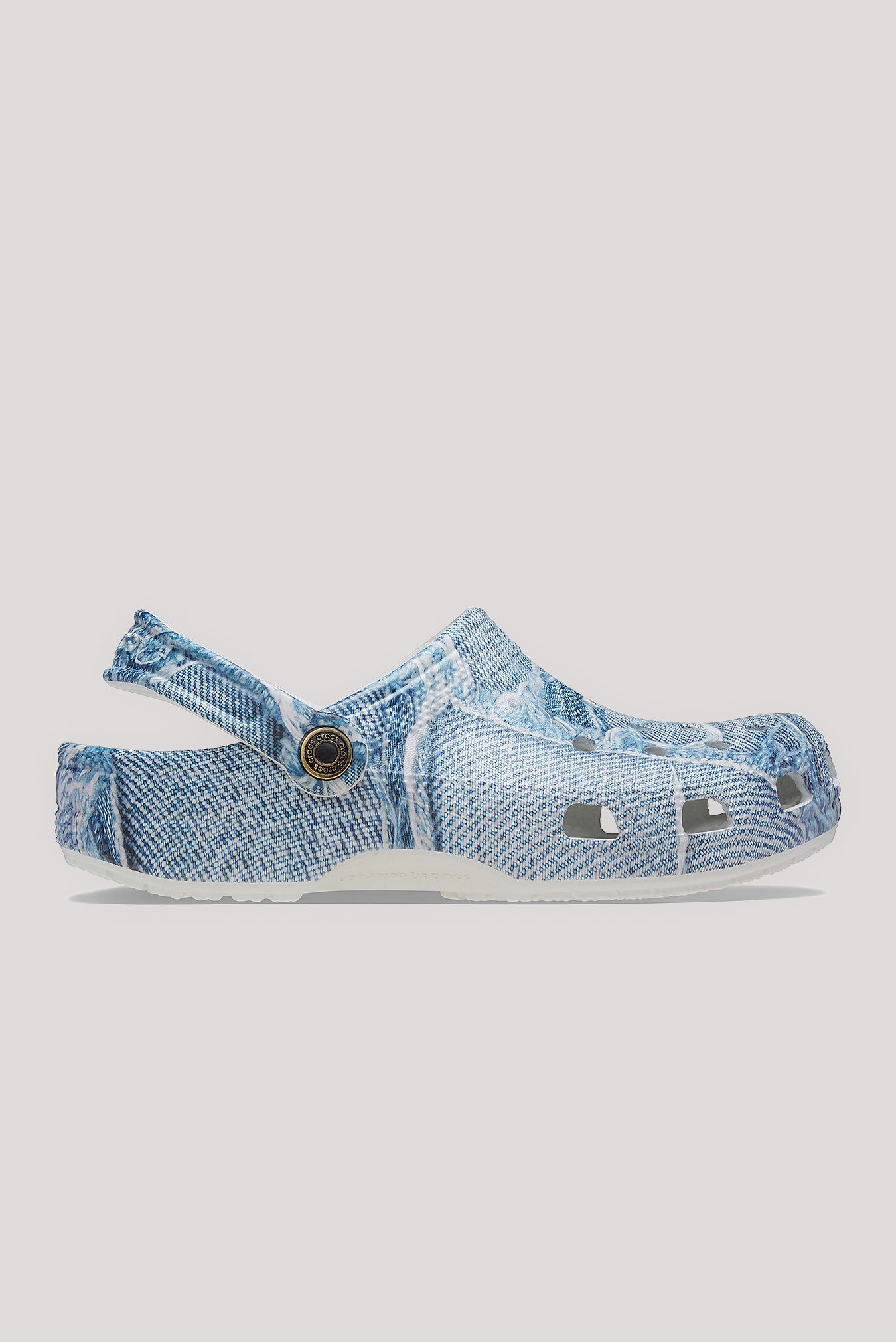 Classic Denim Clog Shoes