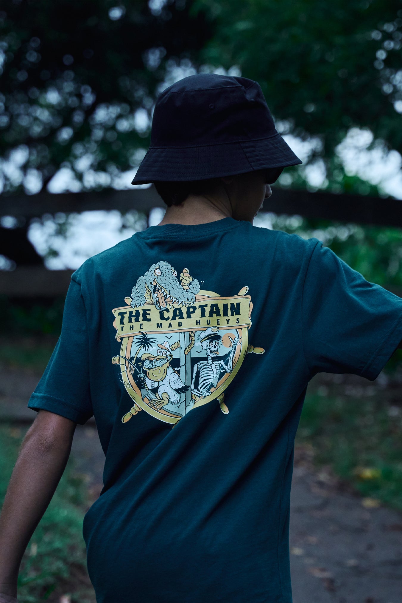 Youth Croc Captain T Shirt | North Beach