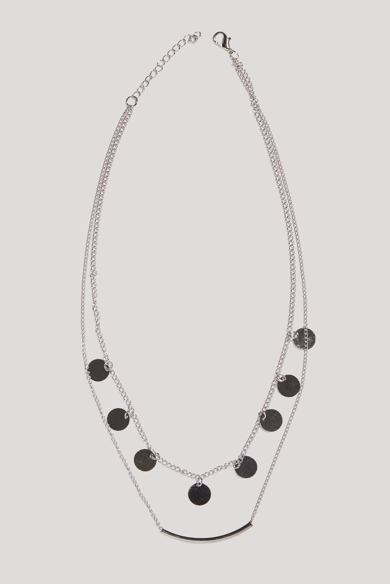 Double Layer Disc Necklace | North Beach