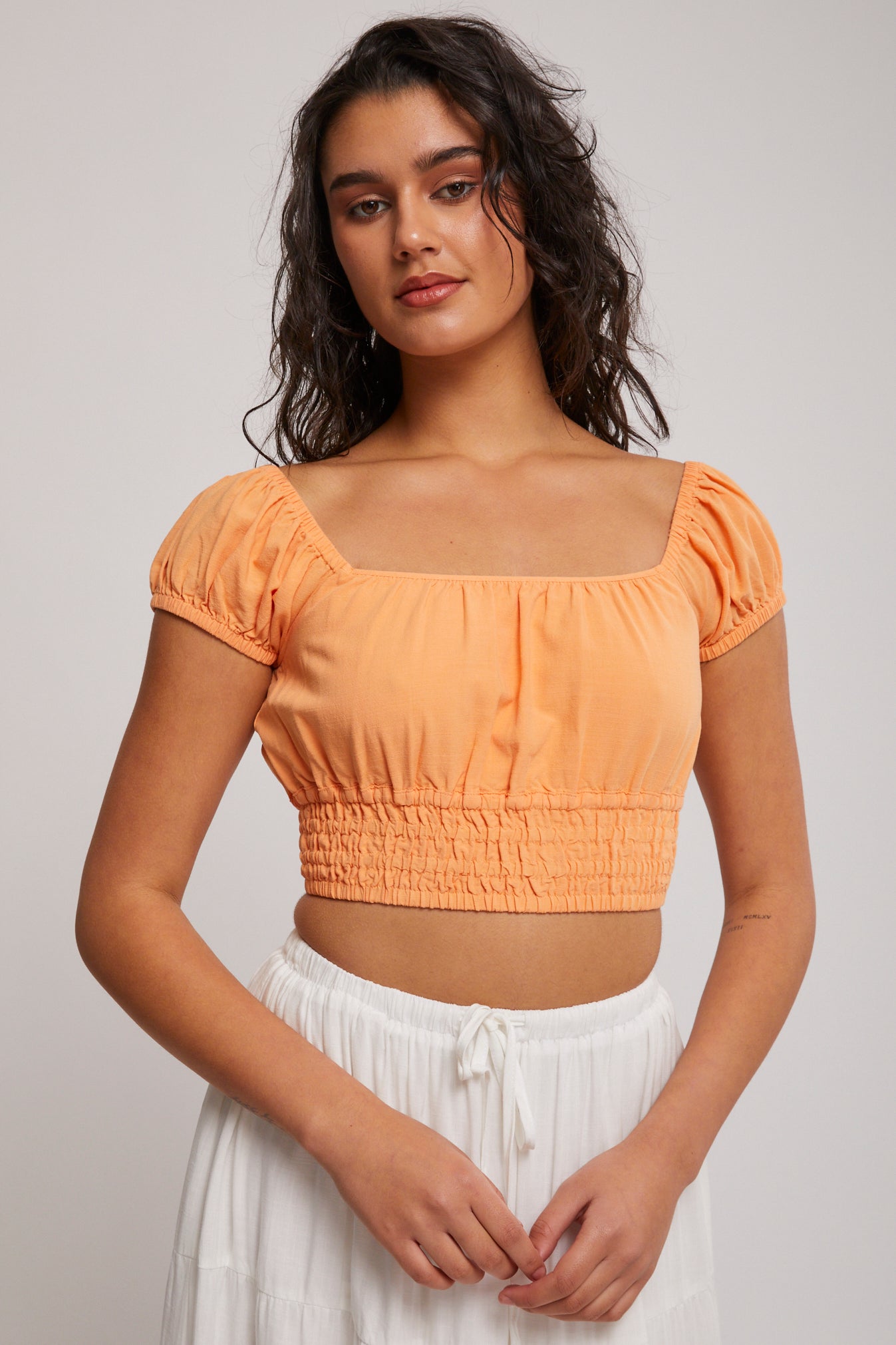 Dylan Cap Sleeve Top | North Beach