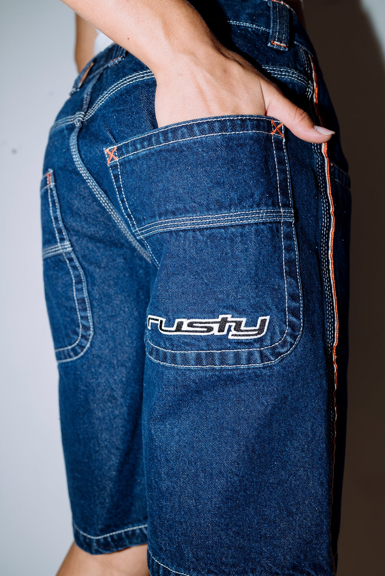 Flip Mommy Low Rise Wide Leg Jorts | North Beach