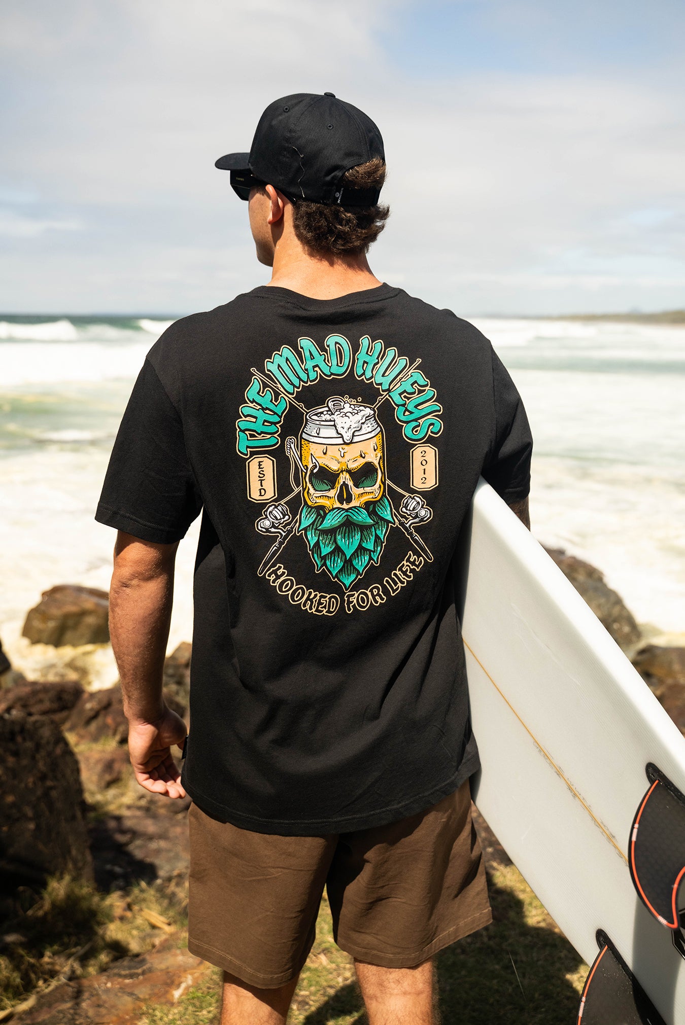 Frothin Hooked For Life T Shirt | North Beach