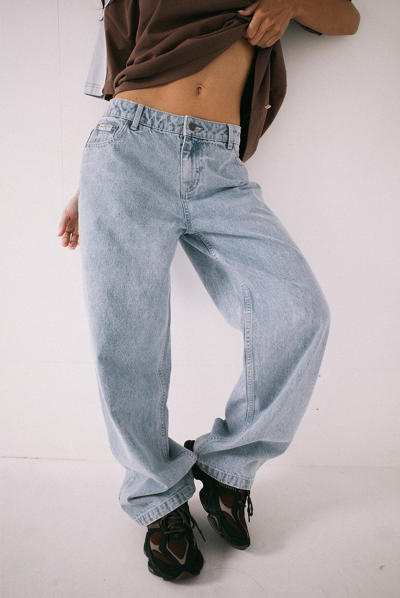 Gangsta Baggy Low Rise Jeans | North Beach