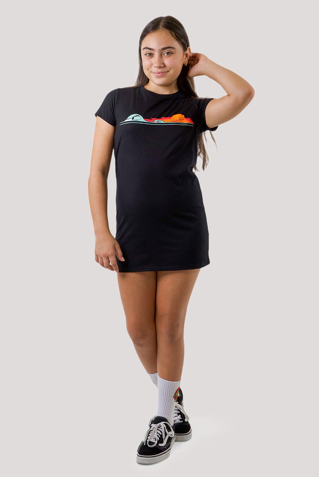 Youth Sunrise Dot T Shirt Dress | North Beach