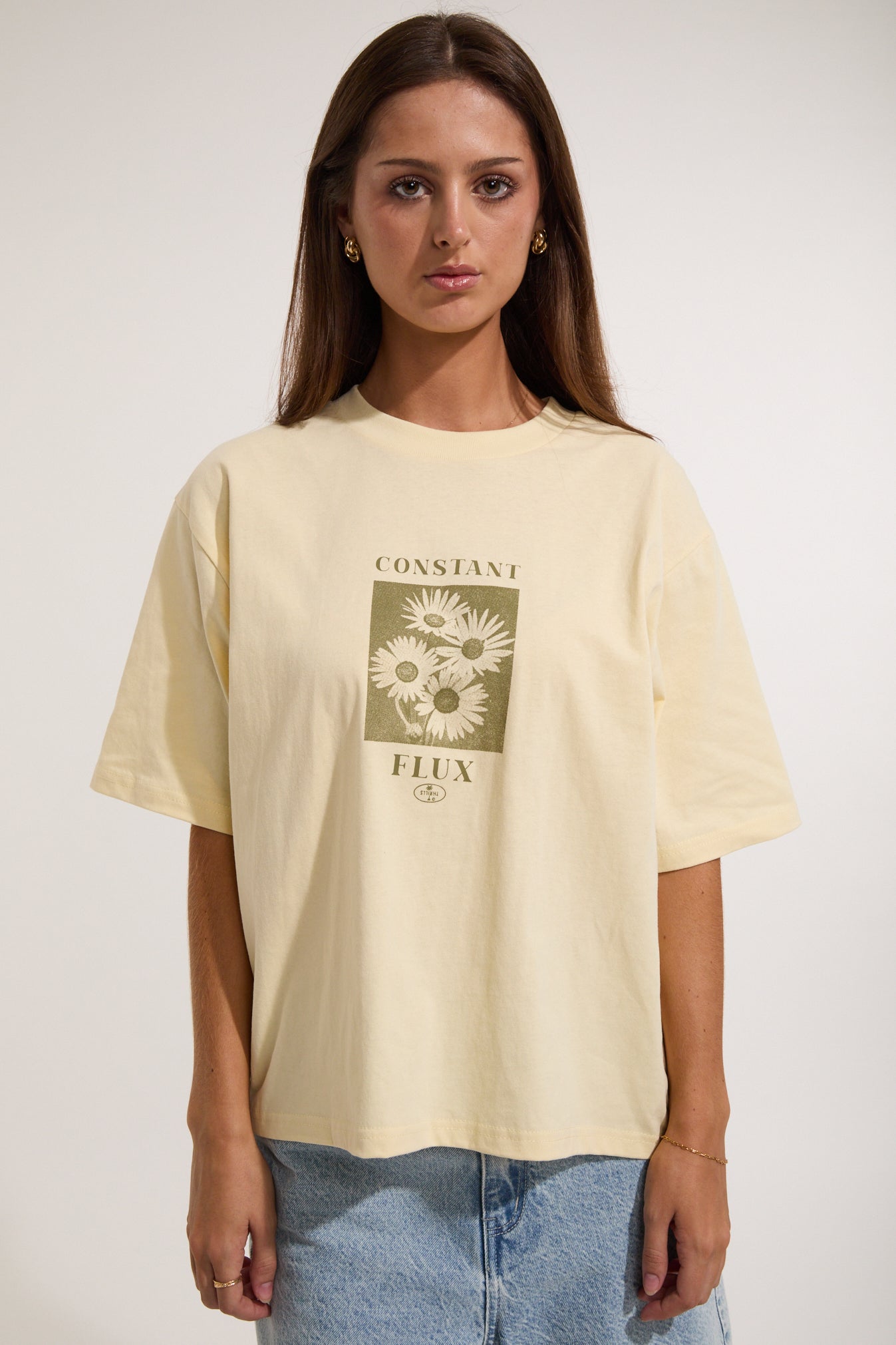 Halftone Daze Square T Shirt | North Beach