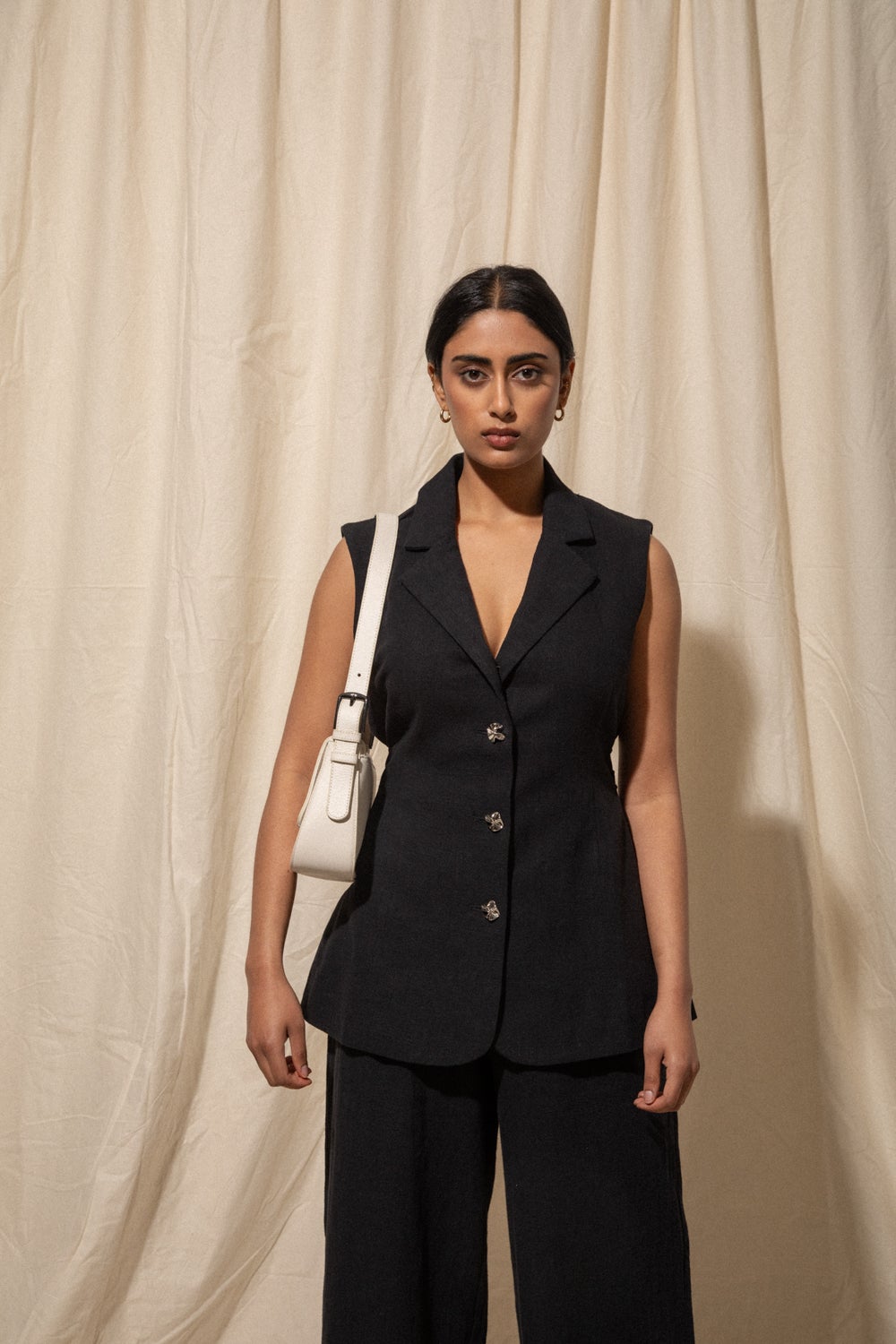 Harper Belted Vest | North Beach