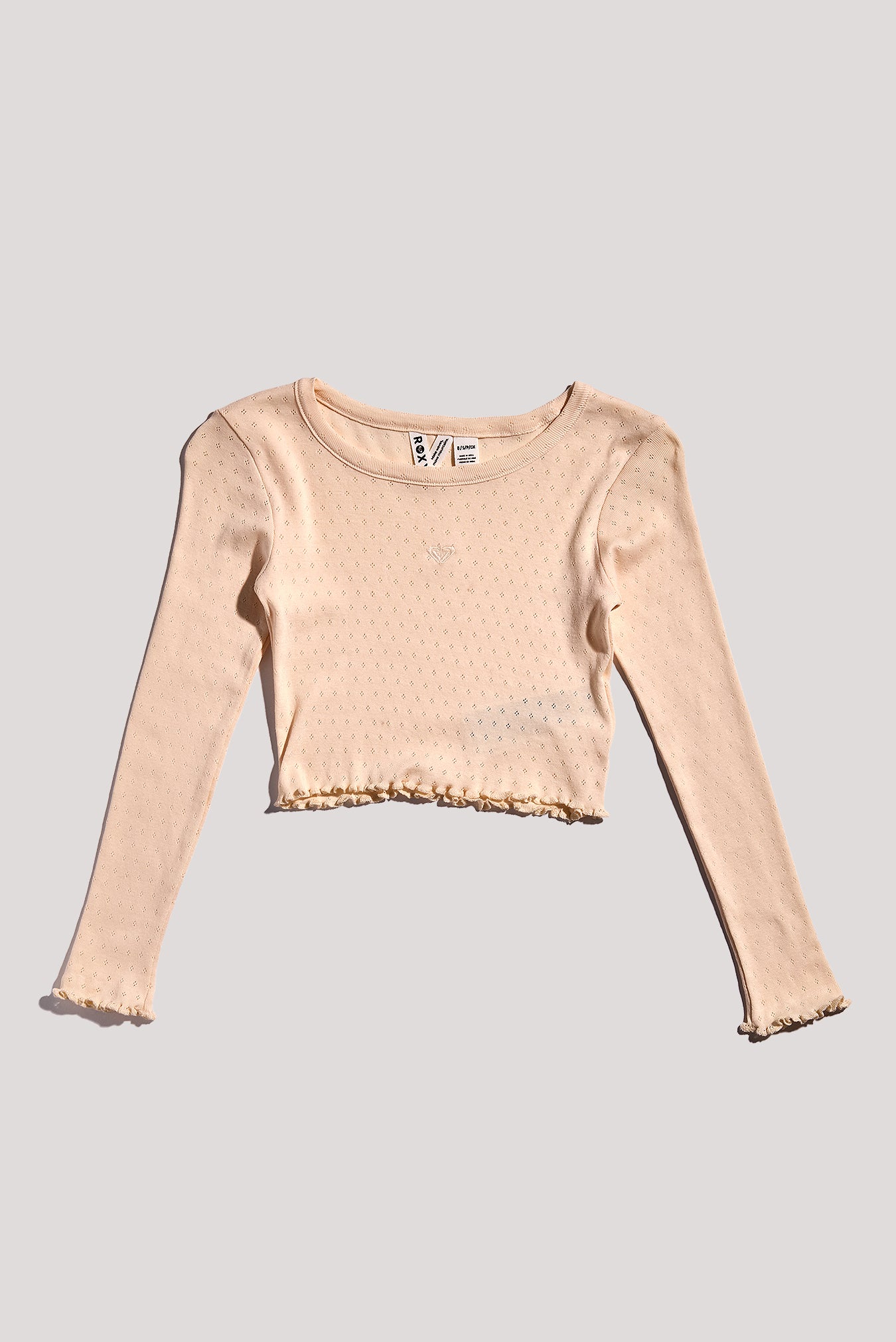 Youth Hey Yeah Pointelle Long Sleeve T Shirt | North Beach