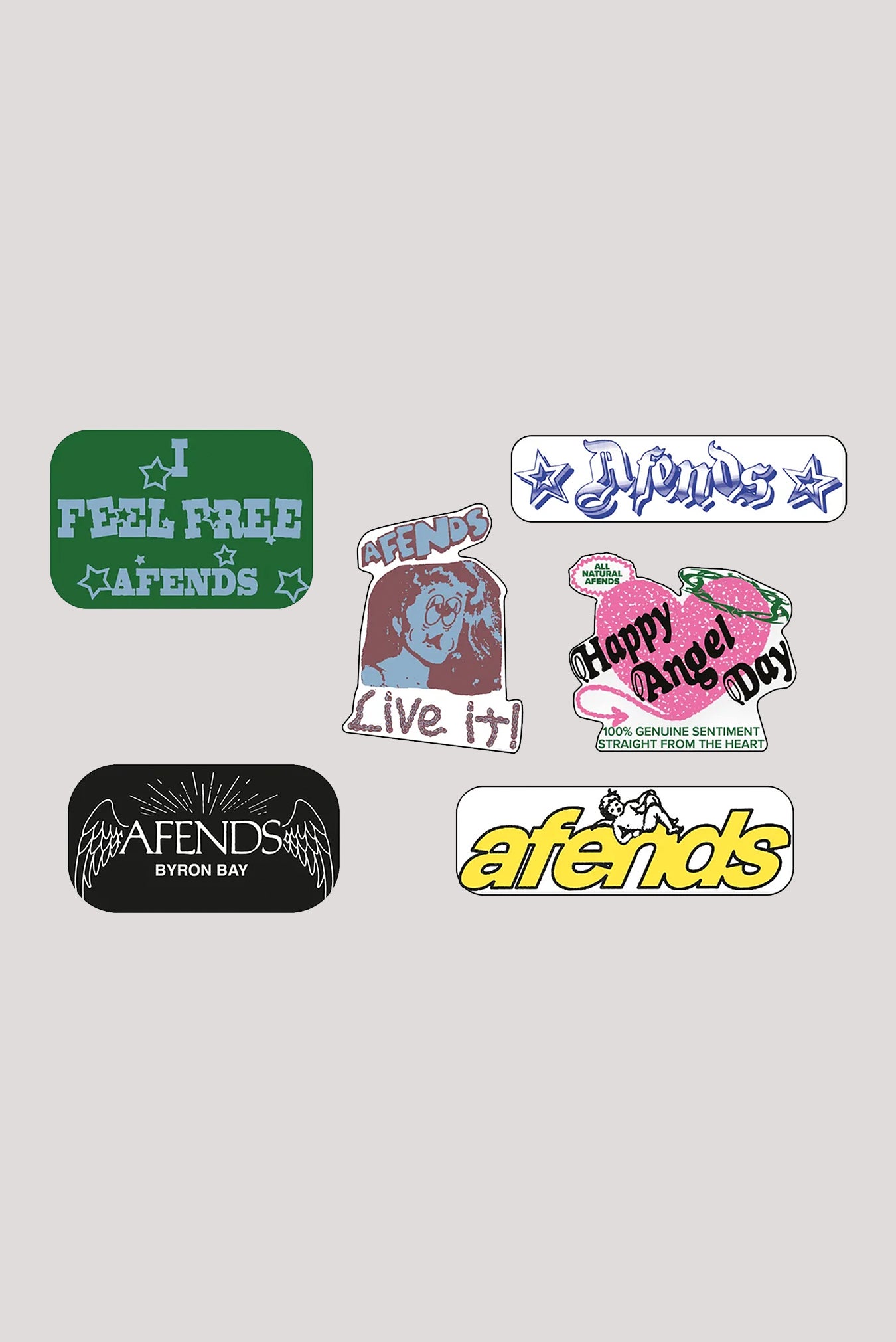 I Feel Free Sticker Pack | North Beach