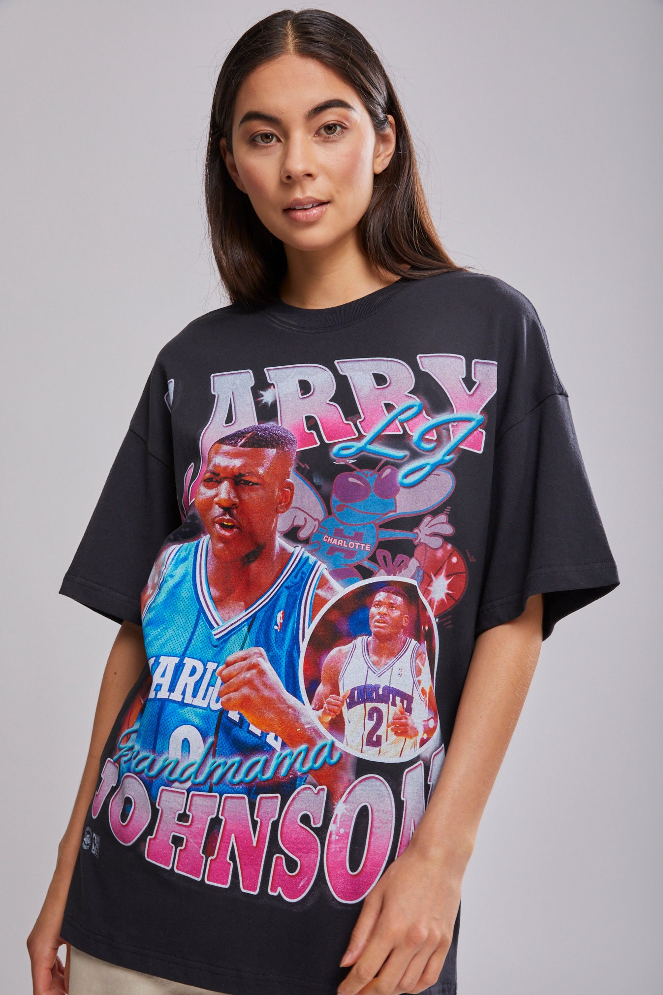 Larry Johnson Photo T Shirt | North Beach