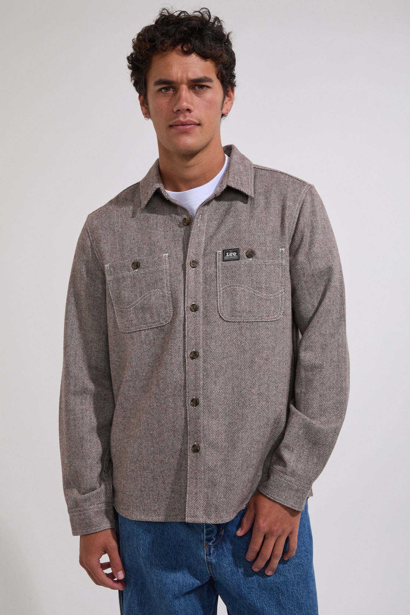 Lee Worker Long Sleeve Shirt | North Beach