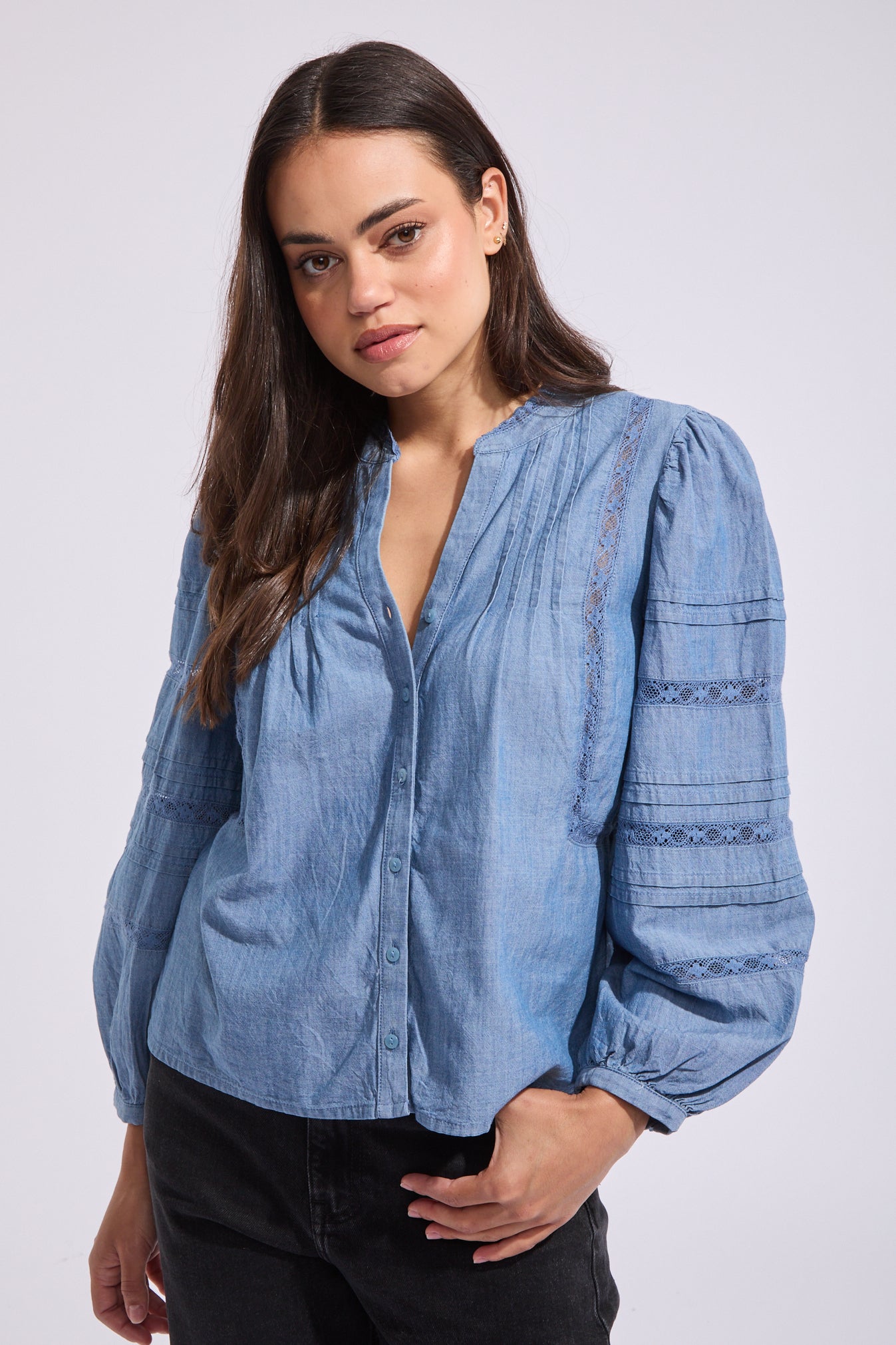 Mandy Long Sleeve Blouse | North Beach