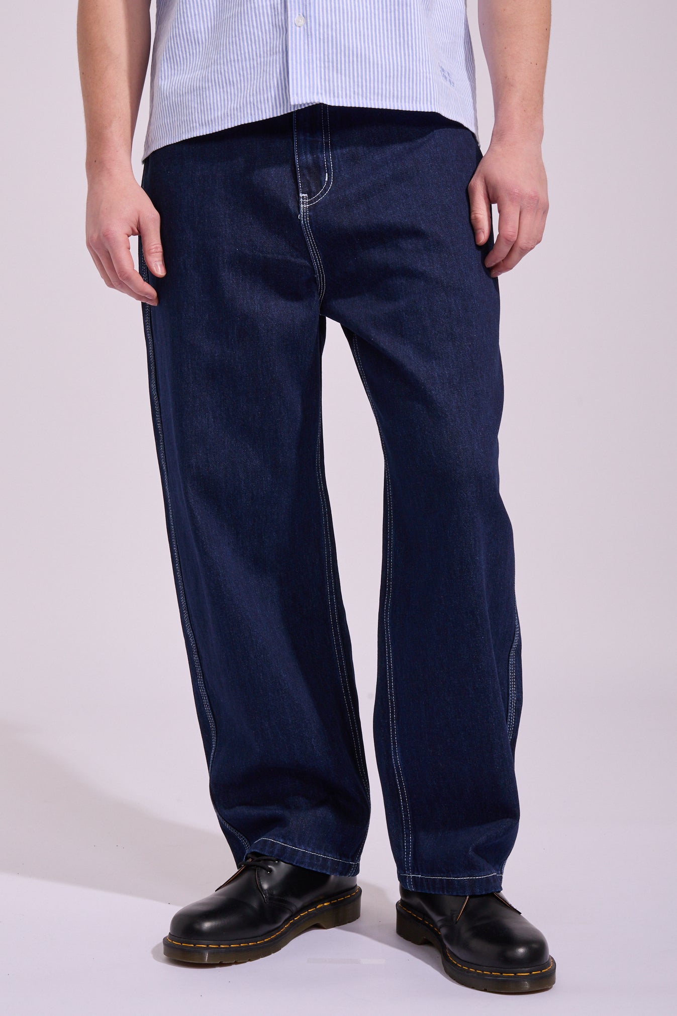 Medina Rip Script Denim Jeans | North Beach
