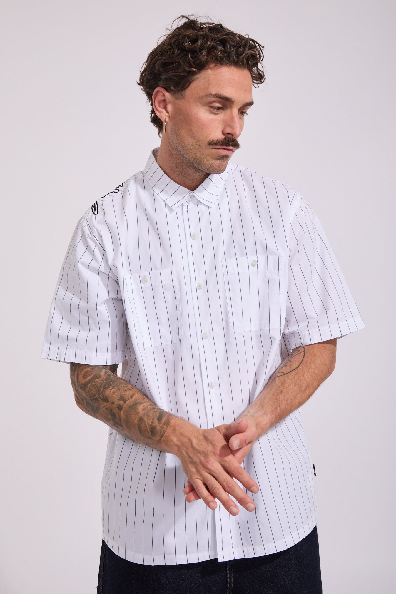 Medina Rip Script Short Sleeve Shirt | North Beach