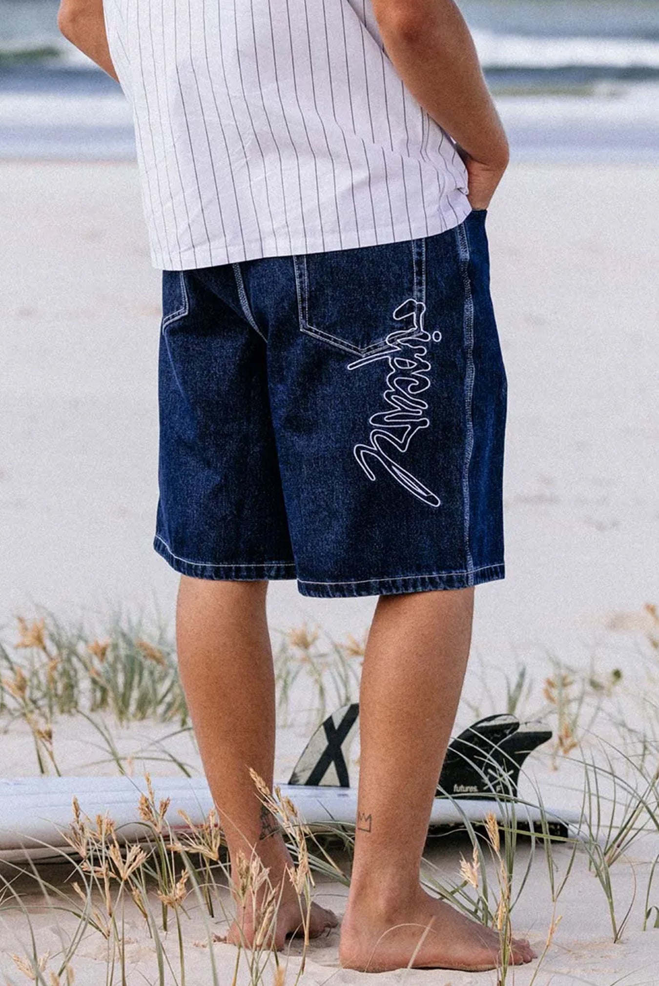 Medina Script Jorts | North Beach