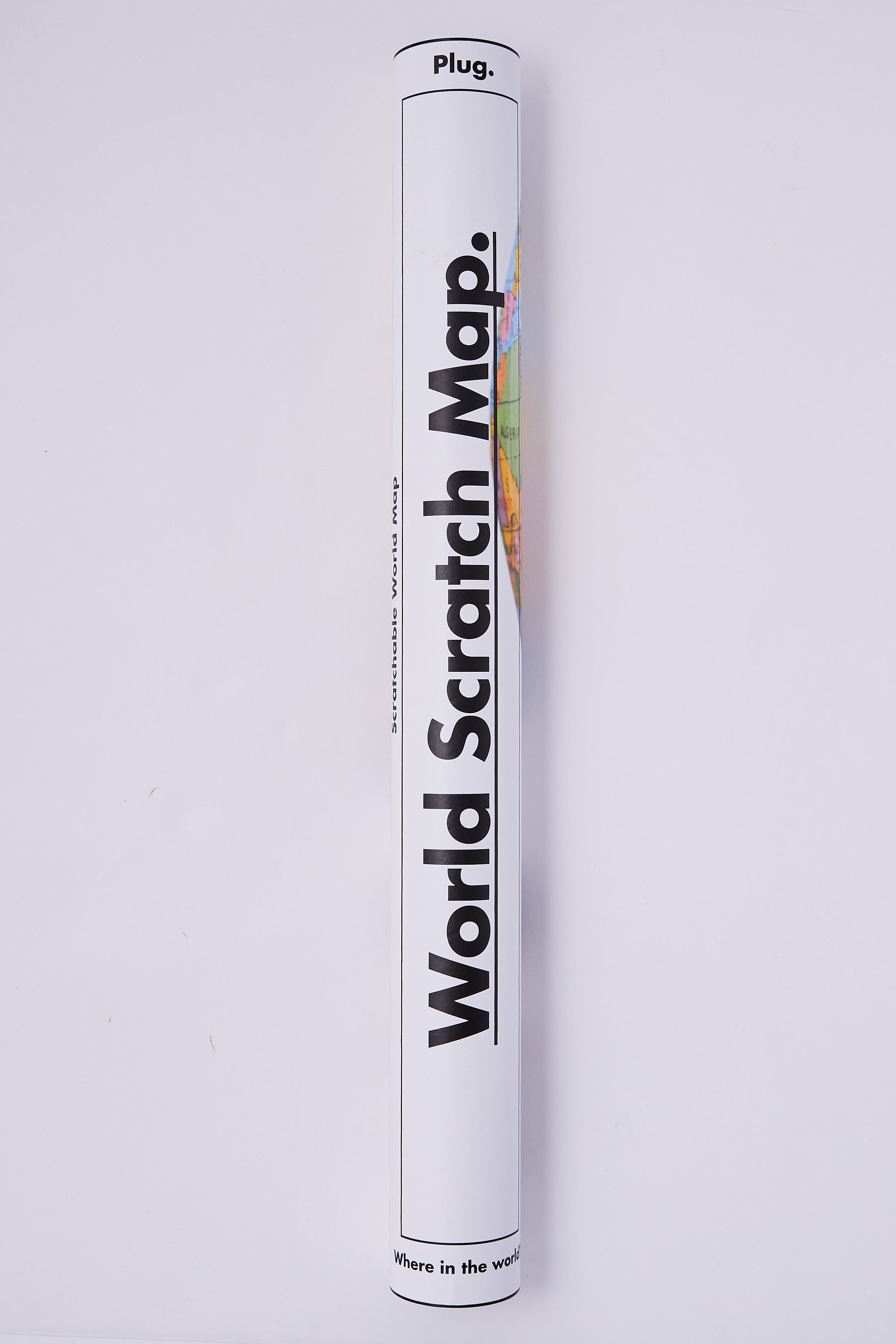 Scratchable World Map | North Beach