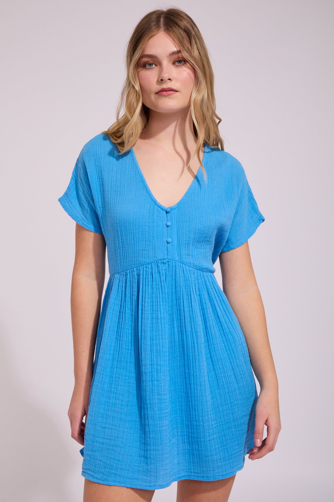 Premium Surf Short Sleeve Dress | North Beach