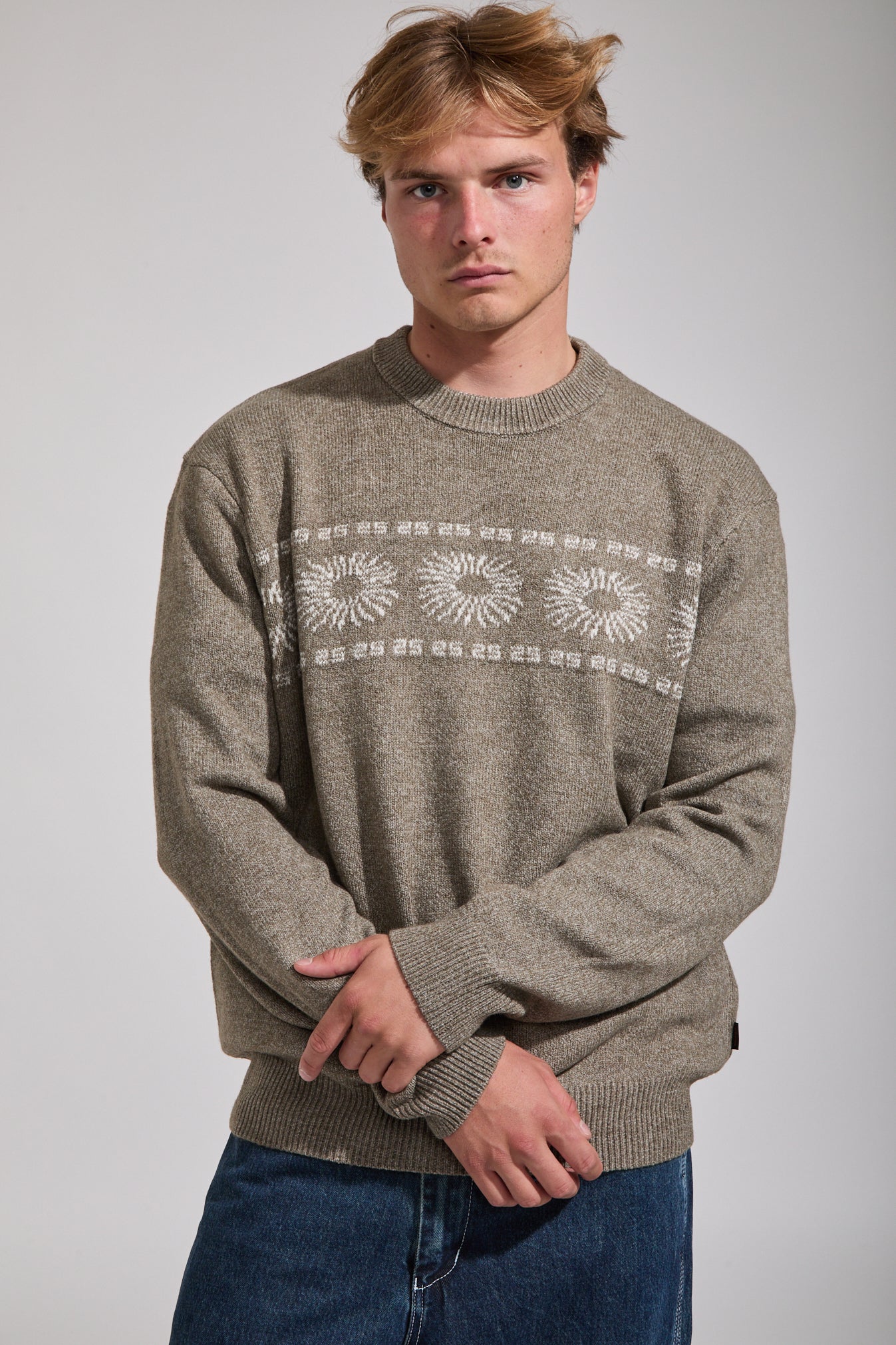 Sun Ray Knit Sweatshirt | North Beach