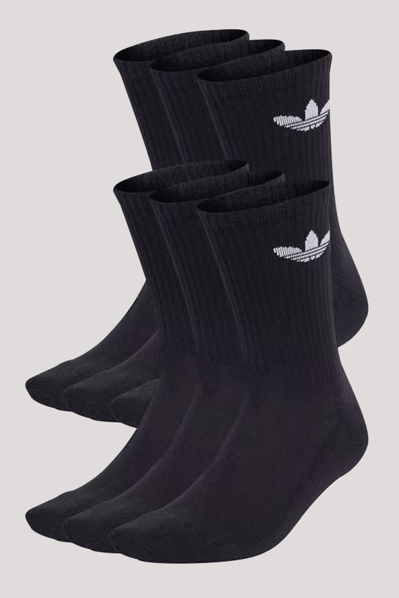 Trefoil Crew Socks 6 Pack | North Beach