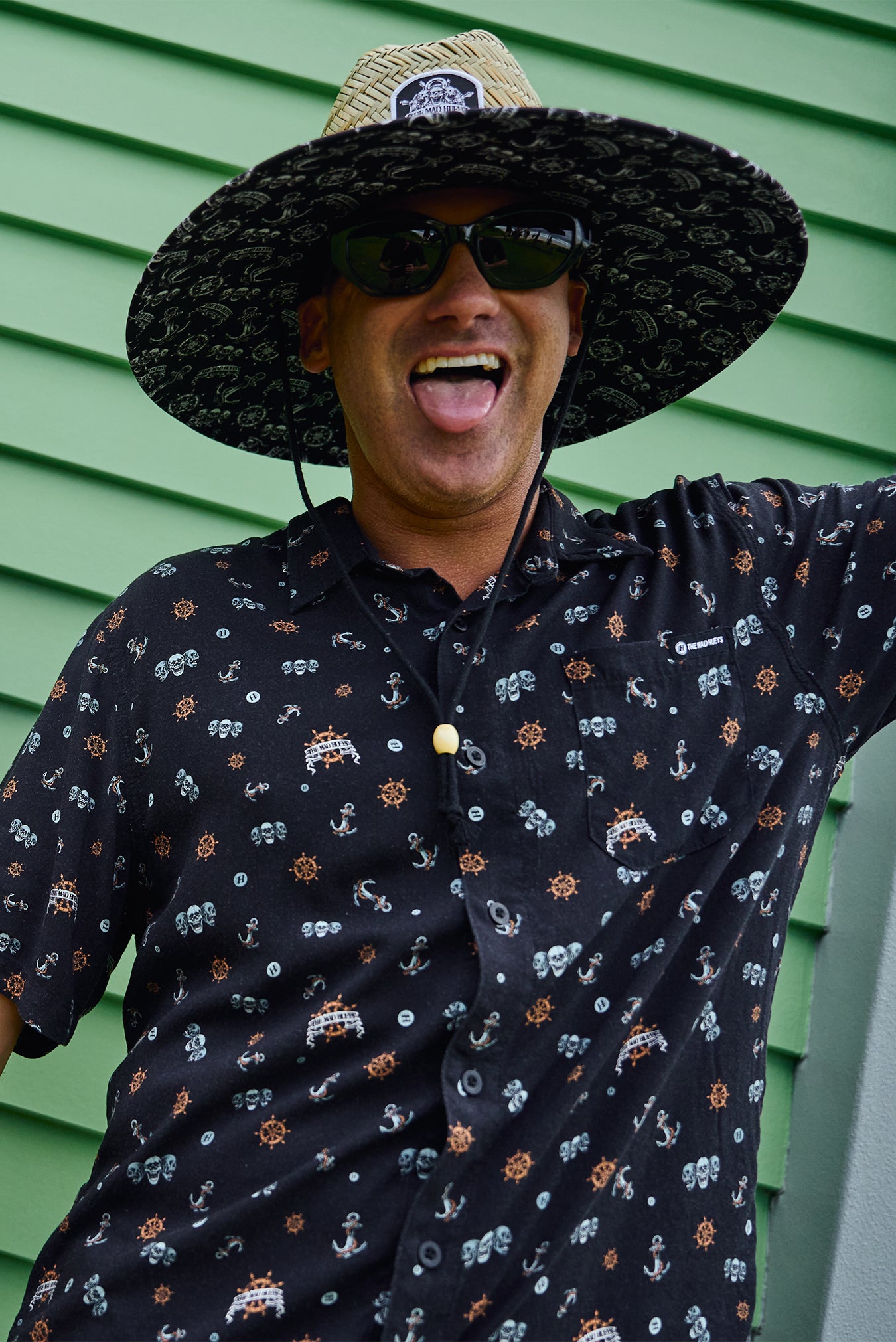 Triple Anchor Woven Shirt | North Beach