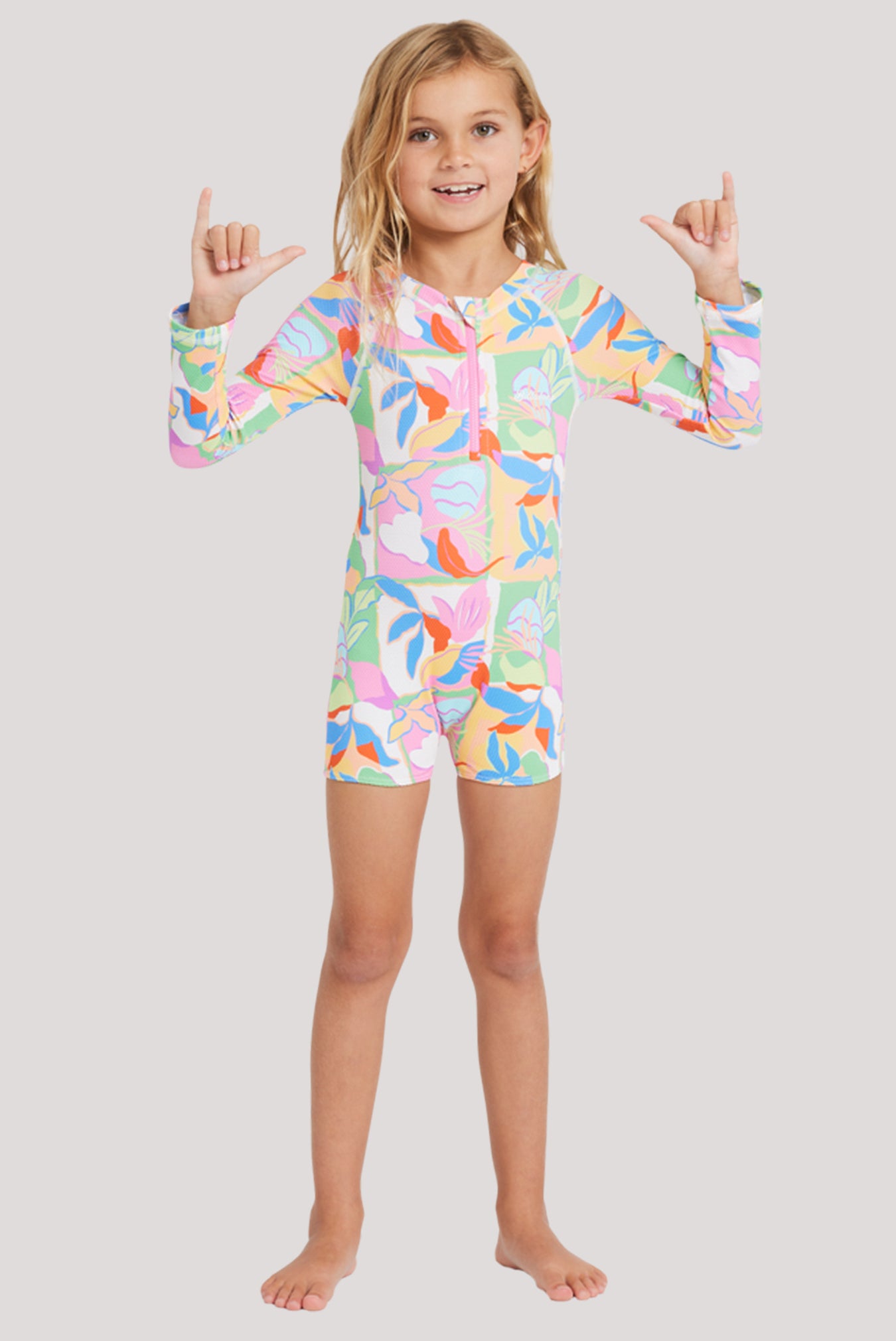 Girls Sun Shift One Piece Surfsuit | North Beach