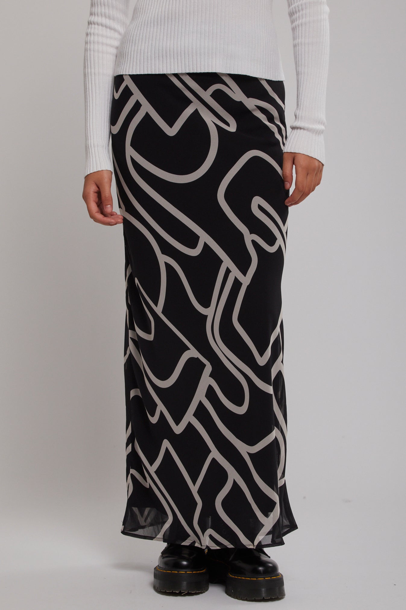 Vento Bias Maxi Skirt | North Beach