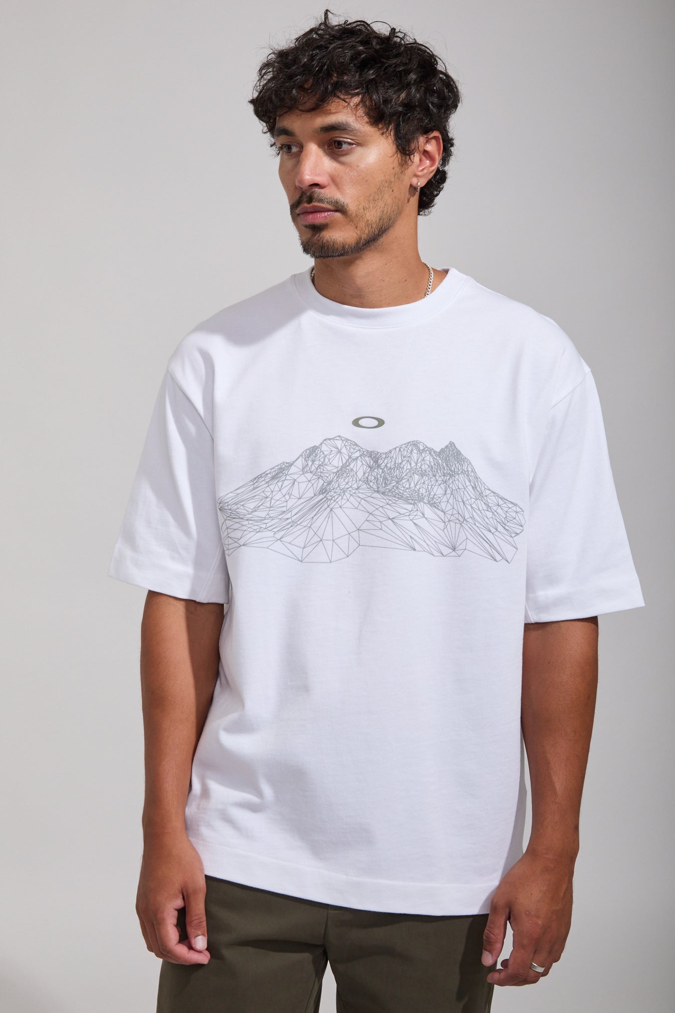 Wired Mountain Scape T Shirt | North Beach