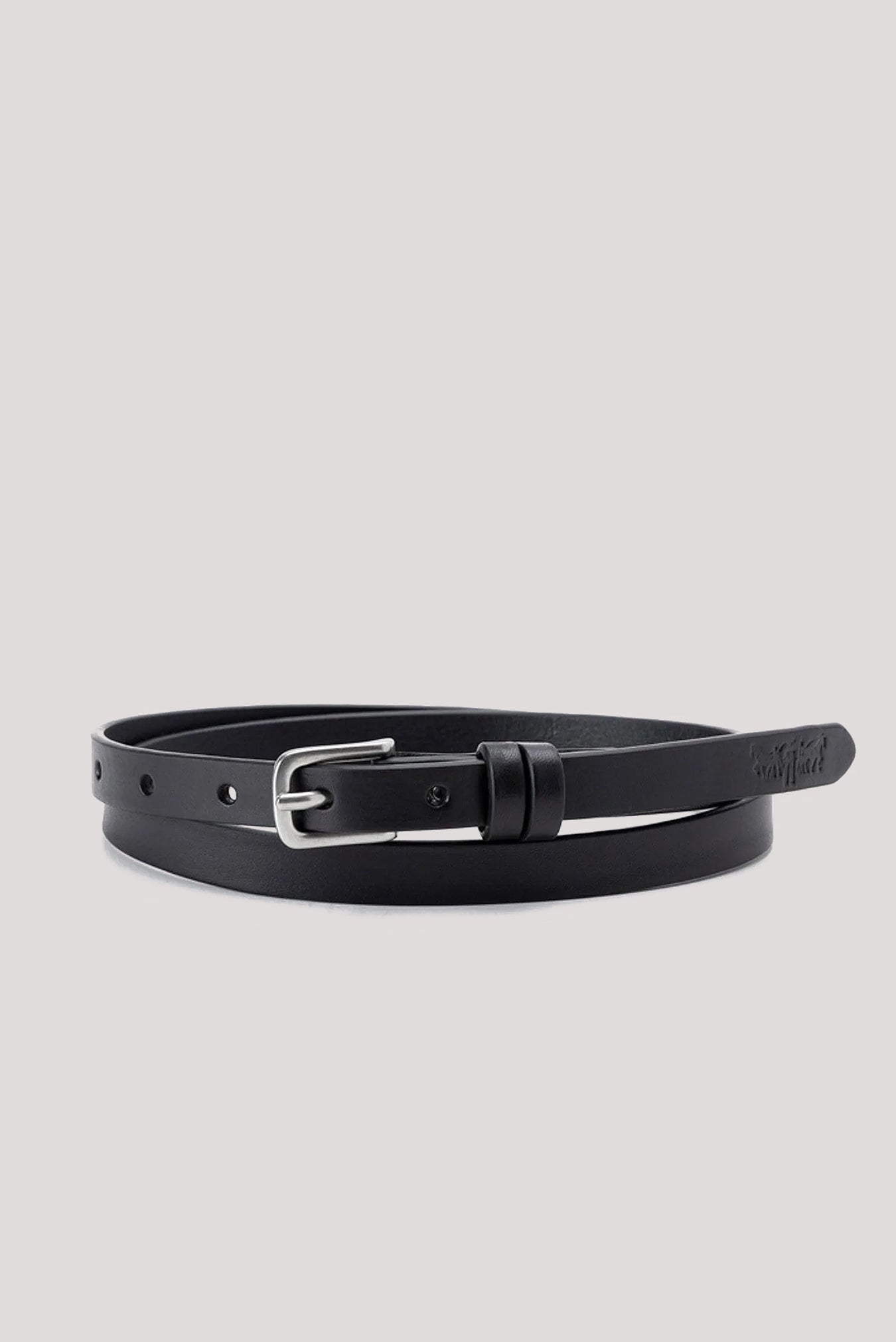 Narrow Leather Belt | North Beach